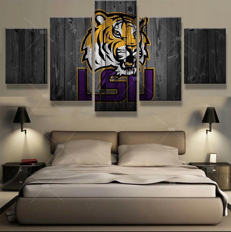 LSU Tigers Wall Print - Order Your New Barnwood-Style Canvas! | The ...