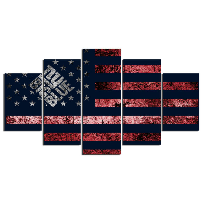 New York Giants Wall Print - Fly The Big Blue Flag! | The Force Gallery
