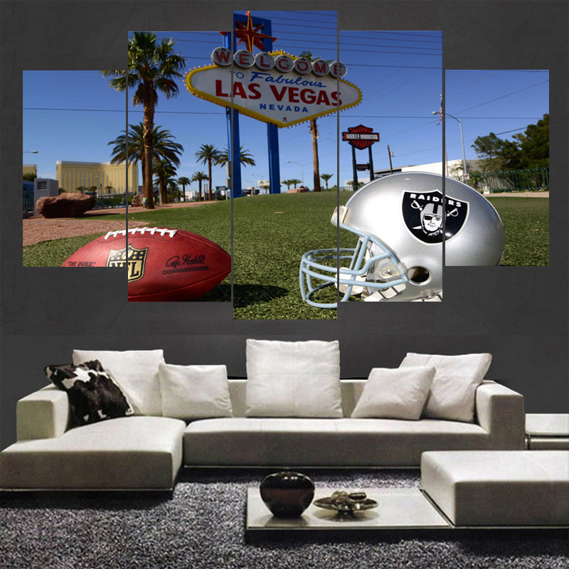 Las Vegas Raiders Wall Canvas - Show Your Team Loyalty | The Force Gallery