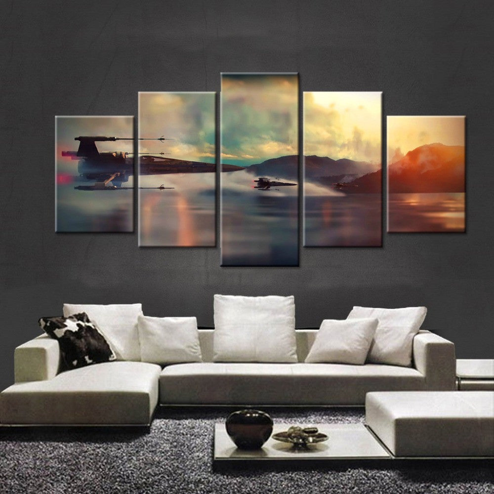 Rogue One X-Wing Wall Canvas - Take Home This Epic Star Wars Artwork ...