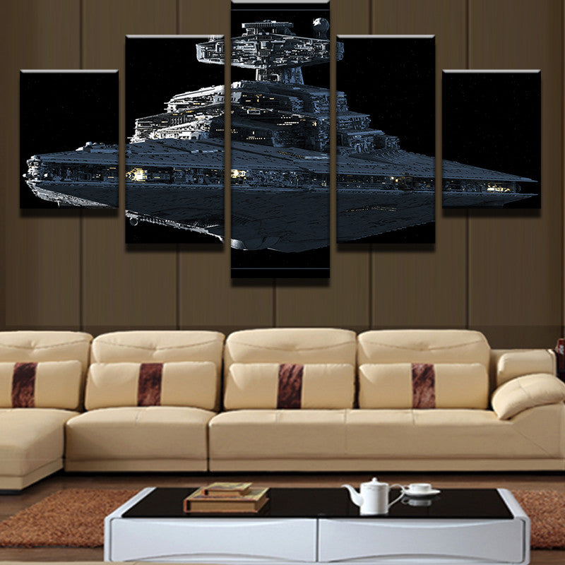 Star Destroyer Canvas Print - Display The Empire's Legendary Ship On ...