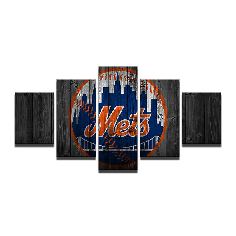 New York Mets Baseball Canvas – The Force Gallery