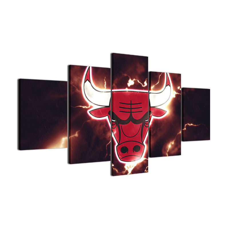 Chicago Bulls Wall Print - Show Your Love For Your Favorite NBA Team ...